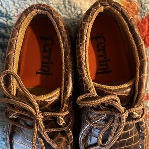 Ferrini | Shoes | Ferrini Rogue Croc Embossed Moccasins | Poshmark
